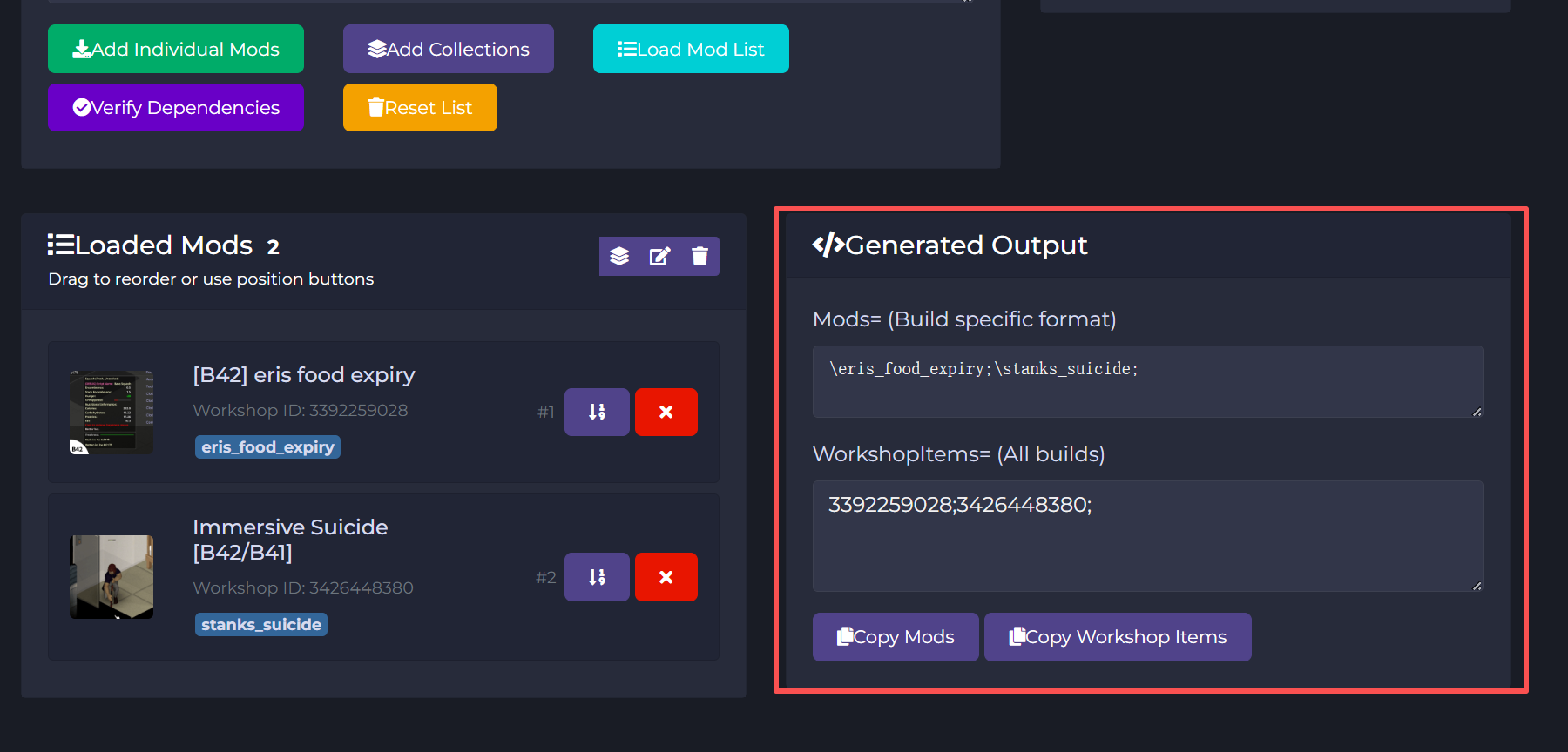 僵毁b42手动添加mod（原理） - Powered by MinDoc